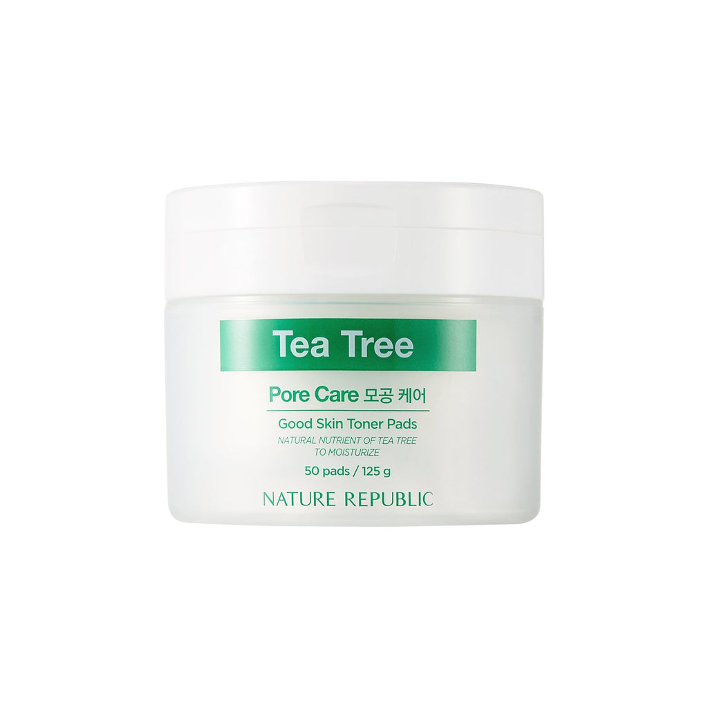 Nature Republic Good Skin Tea Tree Ampoule Toner Pad